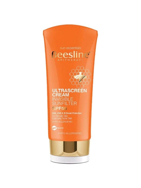 Beesline Ultra Sunscreen Cream SPF +50, 60 ml - سيرفل