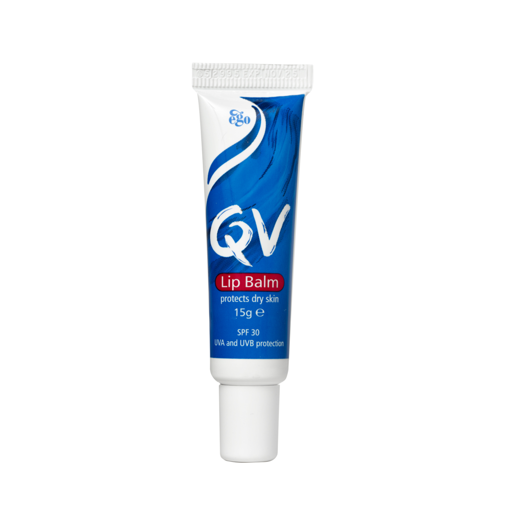 Qv Lip Balm SPF 30 to Protect Dry Skin - 15 gm - سيرفل